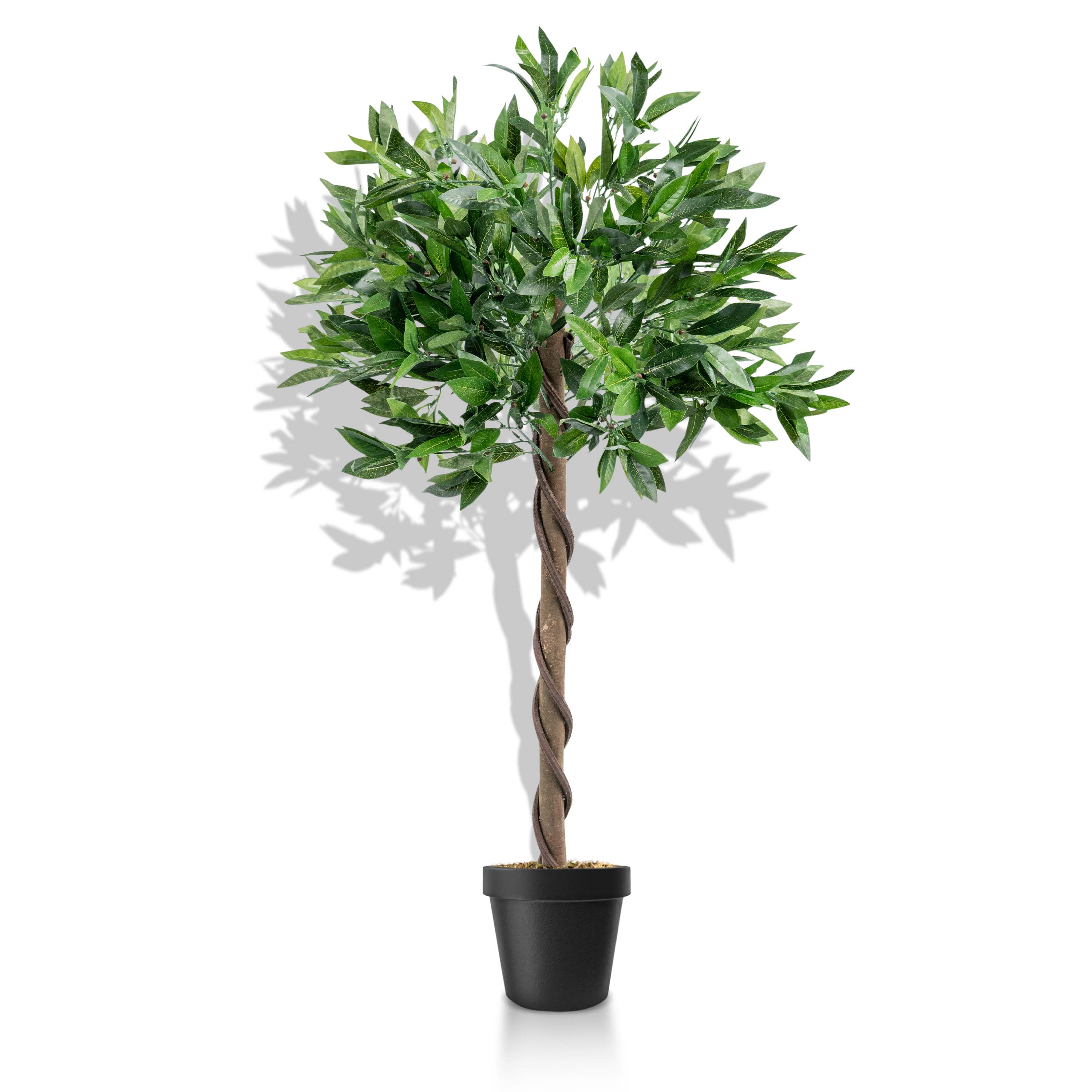 120cm Artificial Bay Tree Large Potted Indoor Topiary – Denny Shop UK