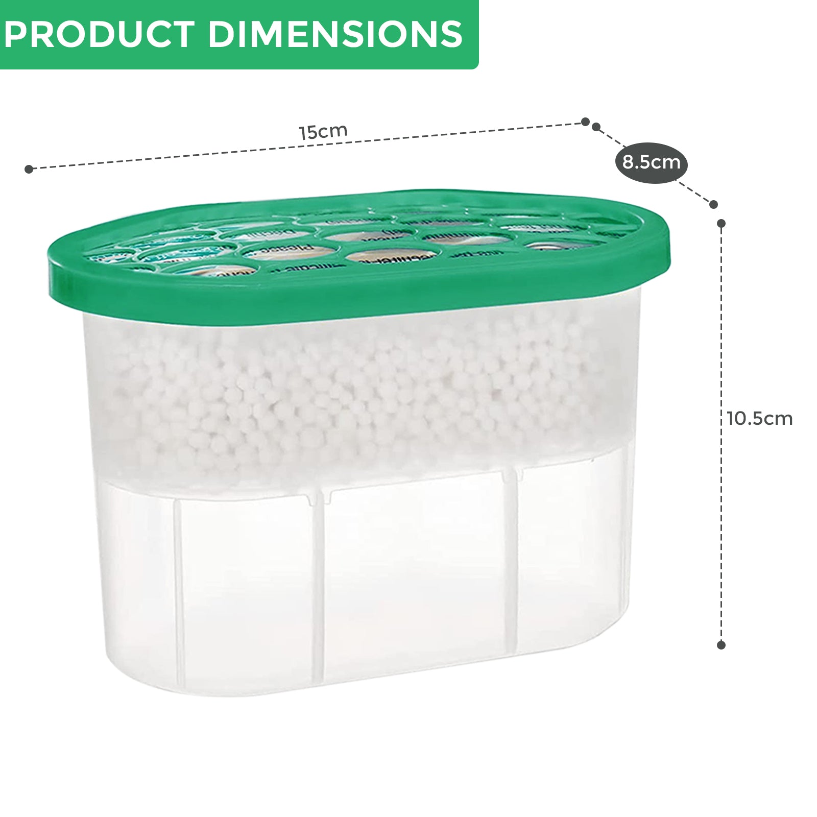 Interior Dehumidifier Disposable Moisture Absorber | Dennyshop UK