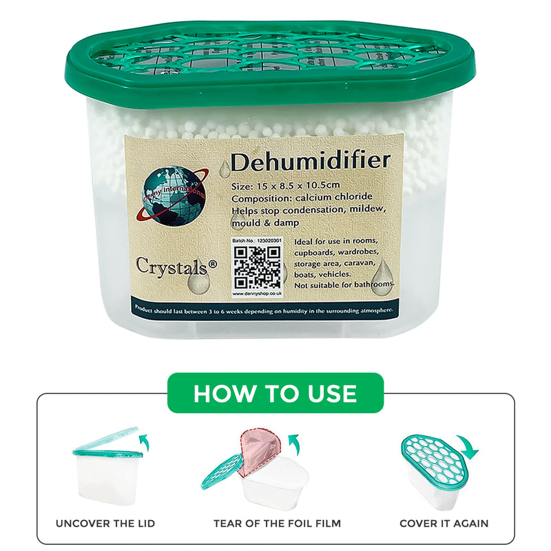 Interior Dehumidifier Disposable Moisture Absorber | Dennyshop UK