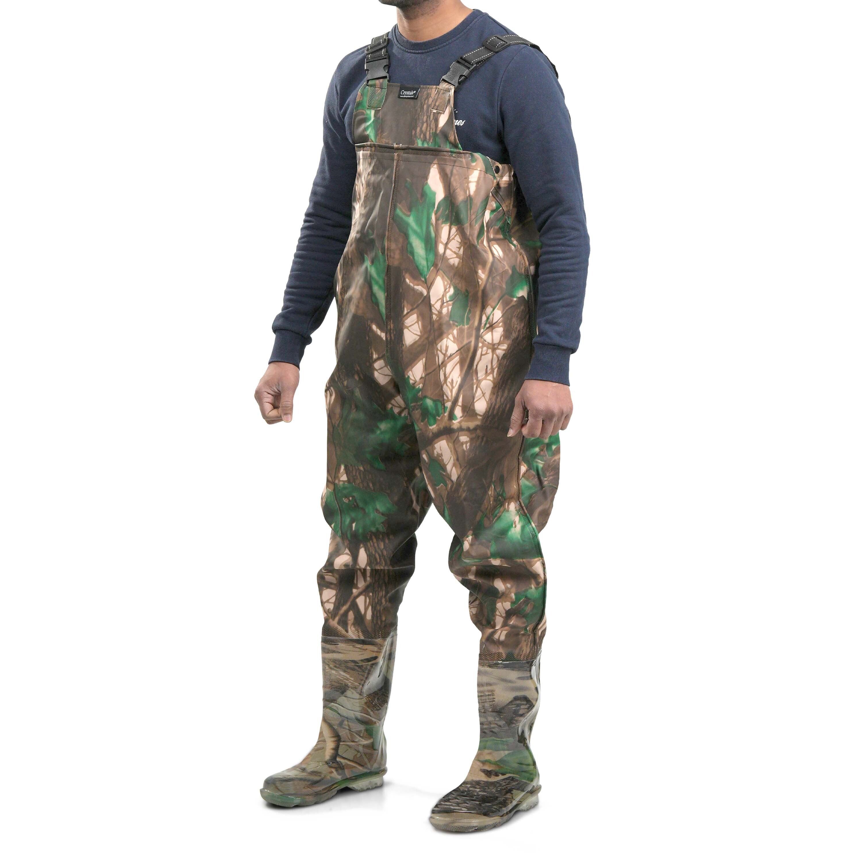 Waterproof Waders Camouflage for Fishing Leisure Water Gardening ...