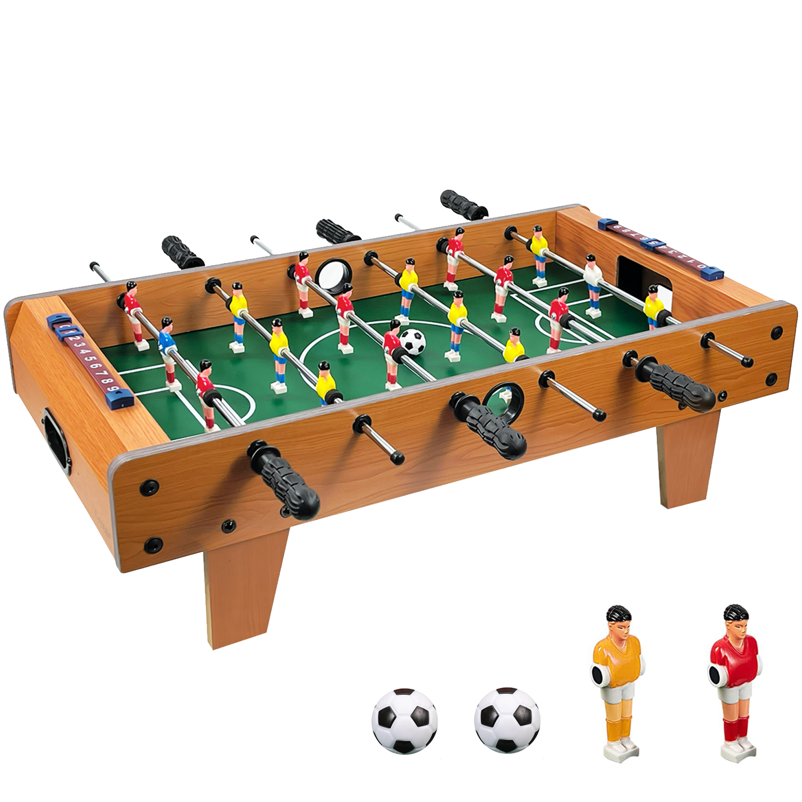 Wooden Tabletop Football Game For Kids – Denny Shop UK