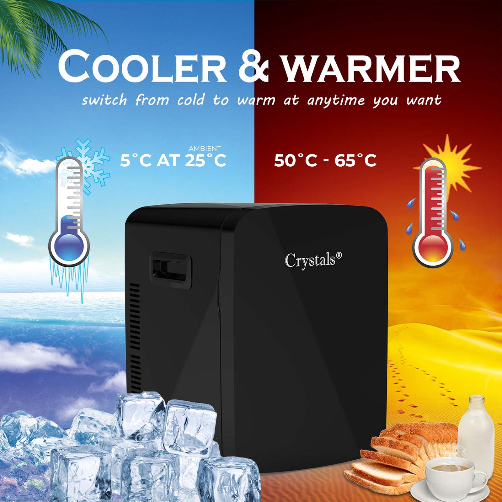 15L Compact Refrigerator Mini Electric Fridge – Dennyshop UK