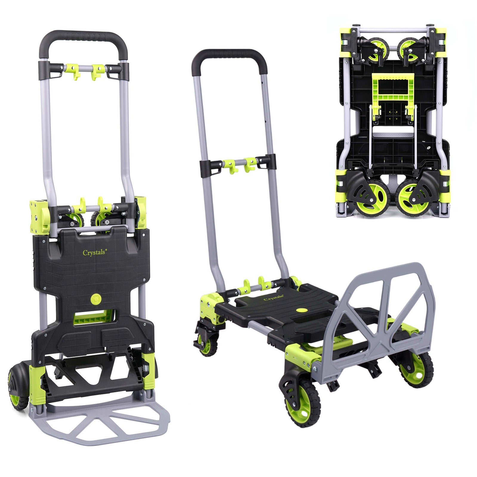2-in-1 Hand Sack Truck Trolley - 120kg Load Capacity – Denny Shop UK