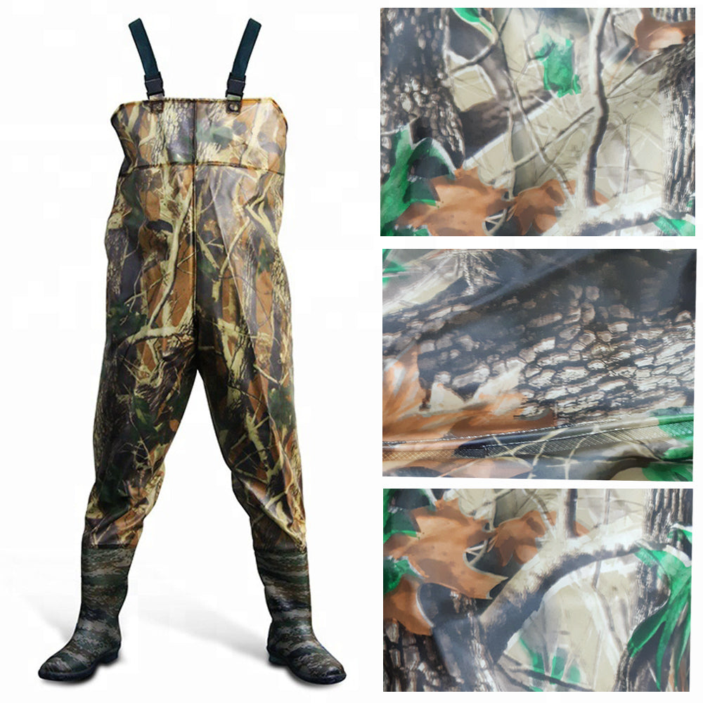 Waterproof Waders Camouflage for Fishing Leisure Water Gardening ...