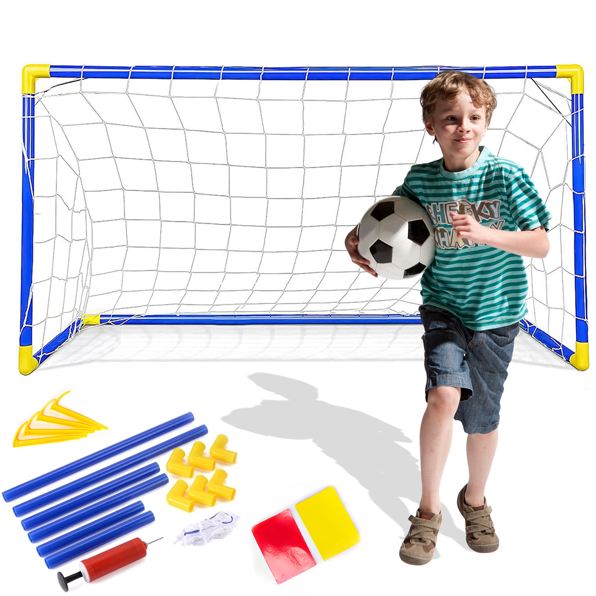 Kids Children Football Goal Post Net | Dennyshop UK