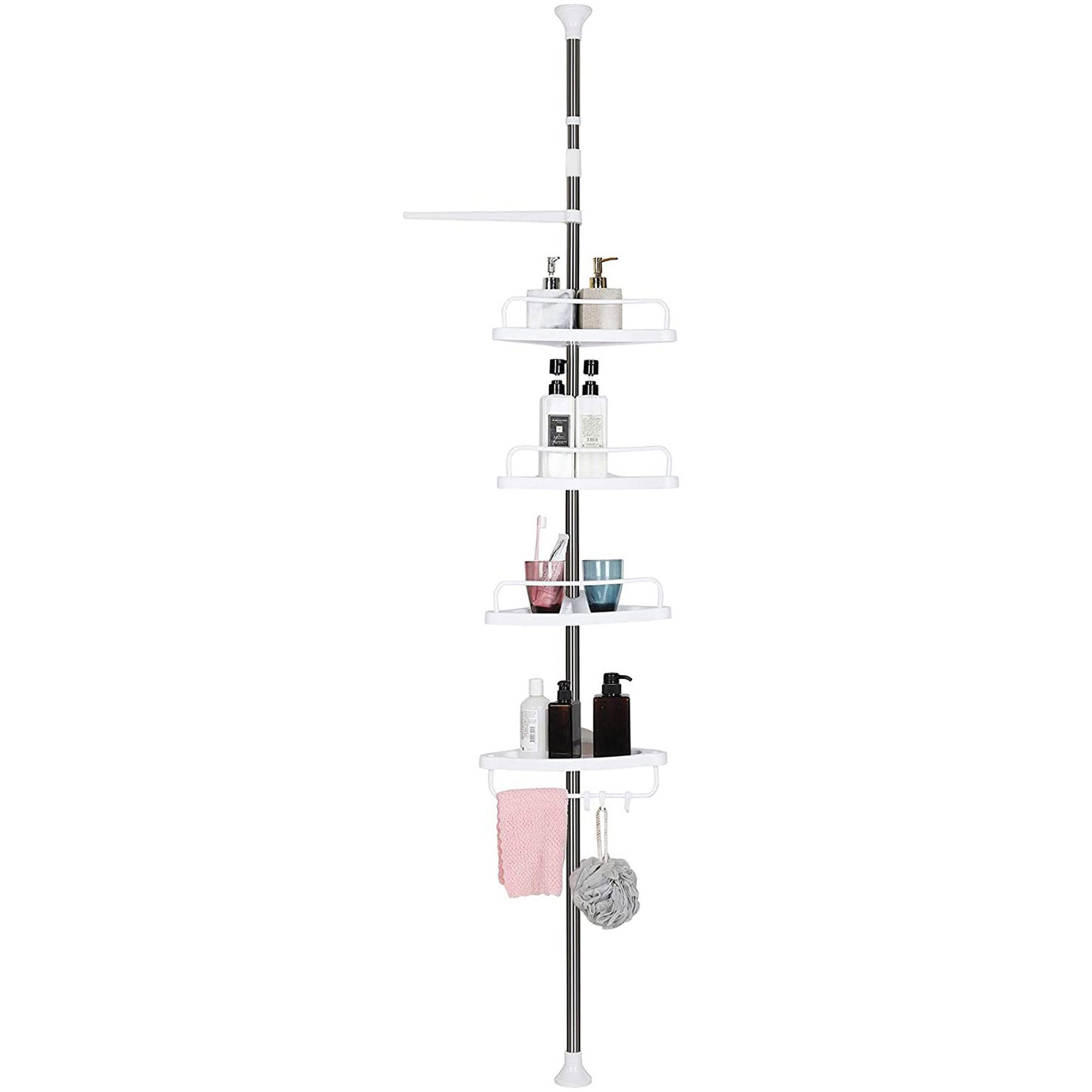 Bathroom Corner 4-Tier Caddy Storage Rack – Denny Shop UK