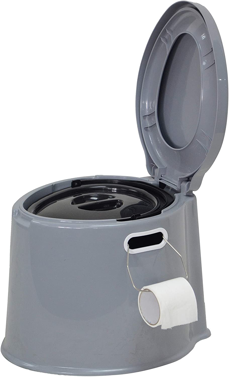 6L Large Portable Compact Potty Camping Toilet Grey – Denny Shop UK