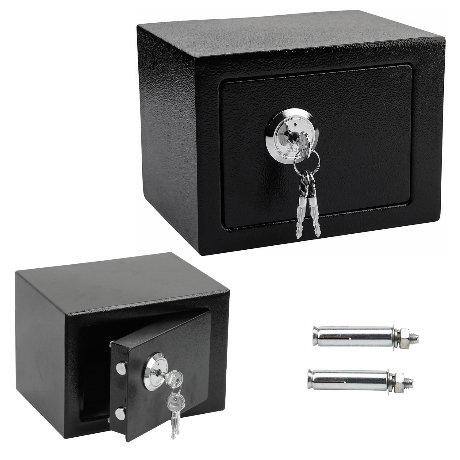 4.6L Lockable Money Safe Box | Dennyshop UK